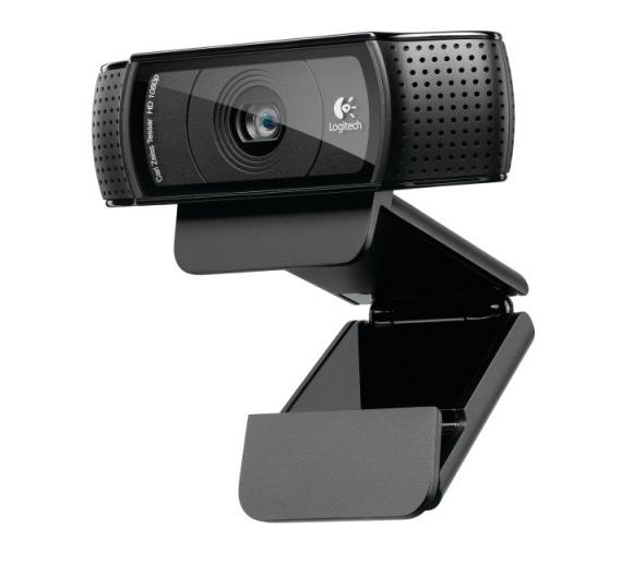 Logitech - Logitech C920 HD Pro Webcam, Black