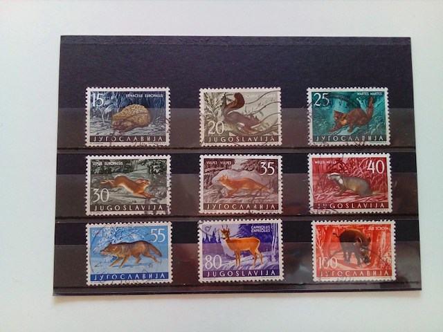 Jugoslavija Fauna 1960 (6559)