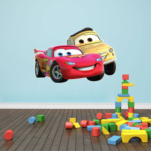 Cars - McQueen and Luigi