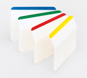 Post-it index 686A-1EU za viseće fascikle, 6 listića x 4 boje 3M