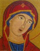 Ikona Majke Božije – Mozaik od ljuspica jaja