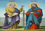 ikona,sveti petar i pavle