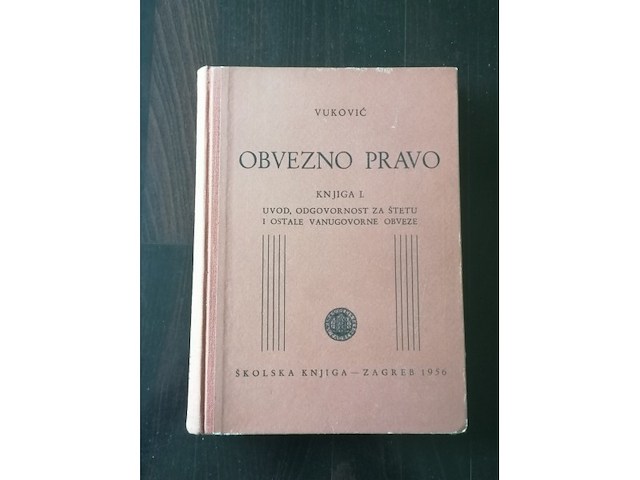 OBVEZNO PRAVO - MIHAJLO VUKOVIC - 1956