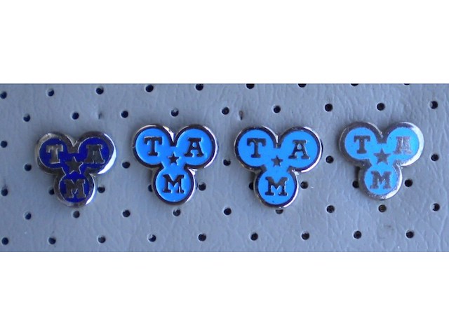 `Tam` 4 značke (plave varijante)