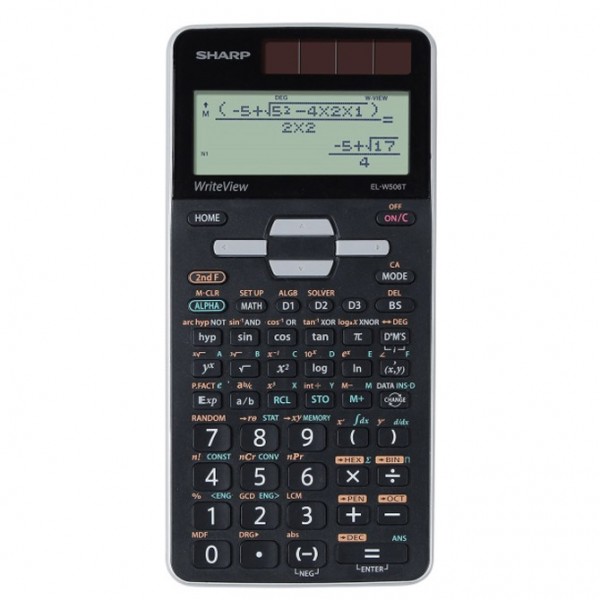 SHARP Kalkulator EL-W506T-GY