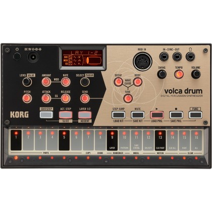 Music box
Korg Volca Drum digitalni prekusioni sintisajzer