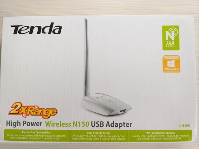 Tenda UH150 Wireless N150 High Power USB Adapter
