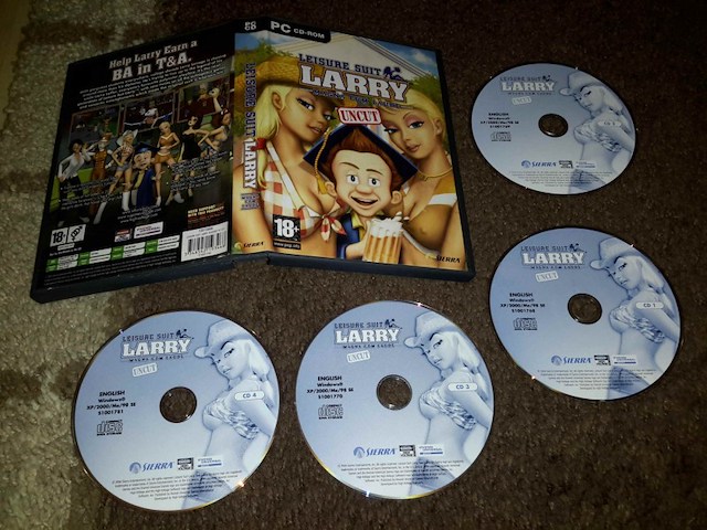 Leisure suit Larry, magna cum laude 4CD-ROM-a PC