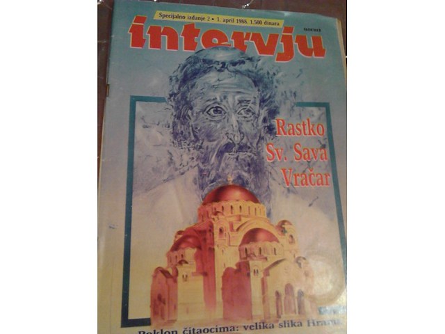 INTERVJU...1988.G.SVETI SAVA...