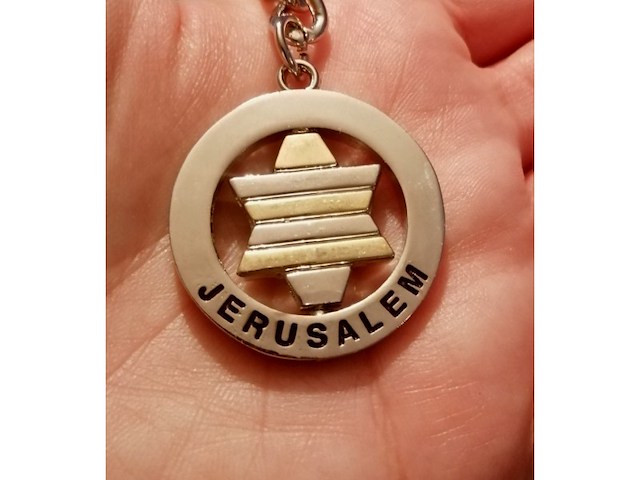 JERUSALIM privezak za ključeve novo