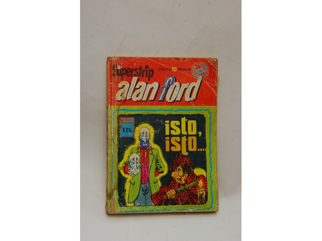 Alan Ford br. 175 - Isto, isto...