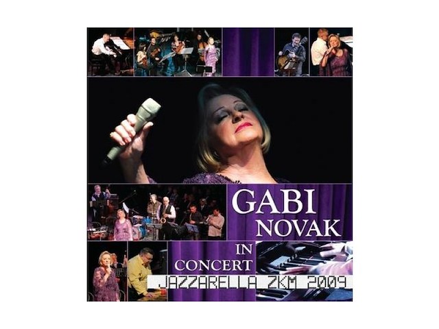Gabi Novak ‎– Jazzarella ZKM 2009/cd+ dvd