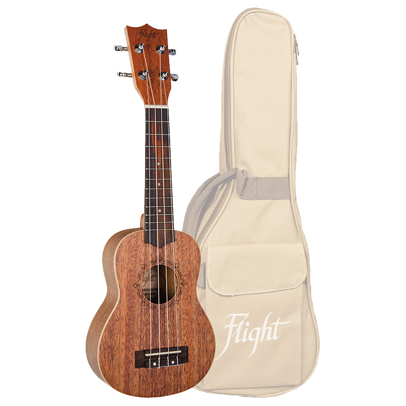 Flight DUS321 Sopran ukulele sa torbom