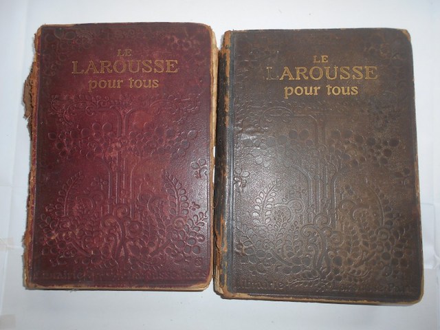 Le Larousse pour tous, enc. rečnik francuskog u 2 toma