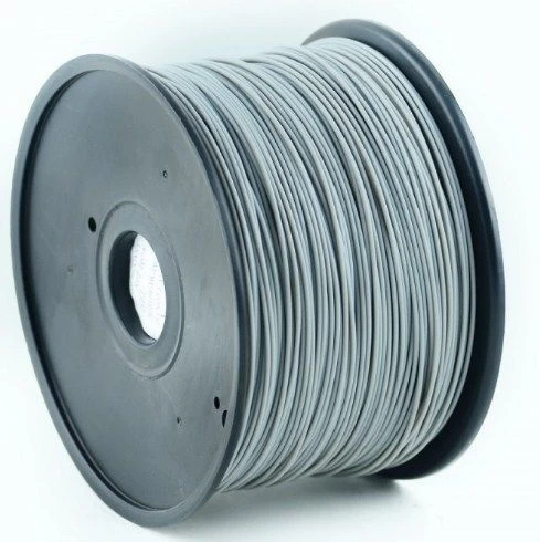 GEMBIRD Filament ABS za 3D štampač kotur 1KG/1.75mm srebrni (3DP-ABS1.75-01-GR)