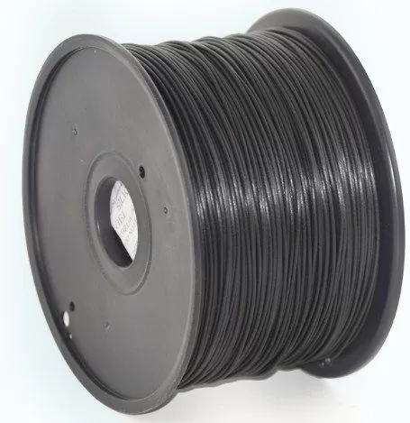 GEMBIRD Filament PLA za 3D štampač 1.75mm kotur 1KG crni (3DP-PLA1.75-01-BK)