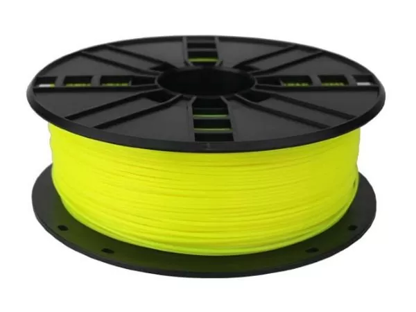 GEMBIRD Filament PLA za 3D štampač 1.75mm kotur 1KG fluorescentno žuti (3DP-PLA1.75-01-FY)