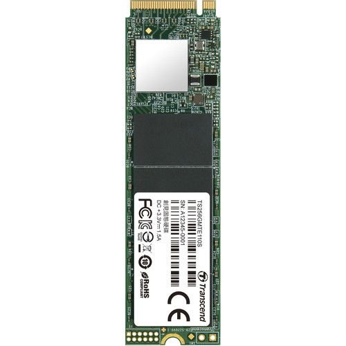 Transcend PCIe NVMe SSD 110S 256GB M.2 (2280) | TS256GMTE110S