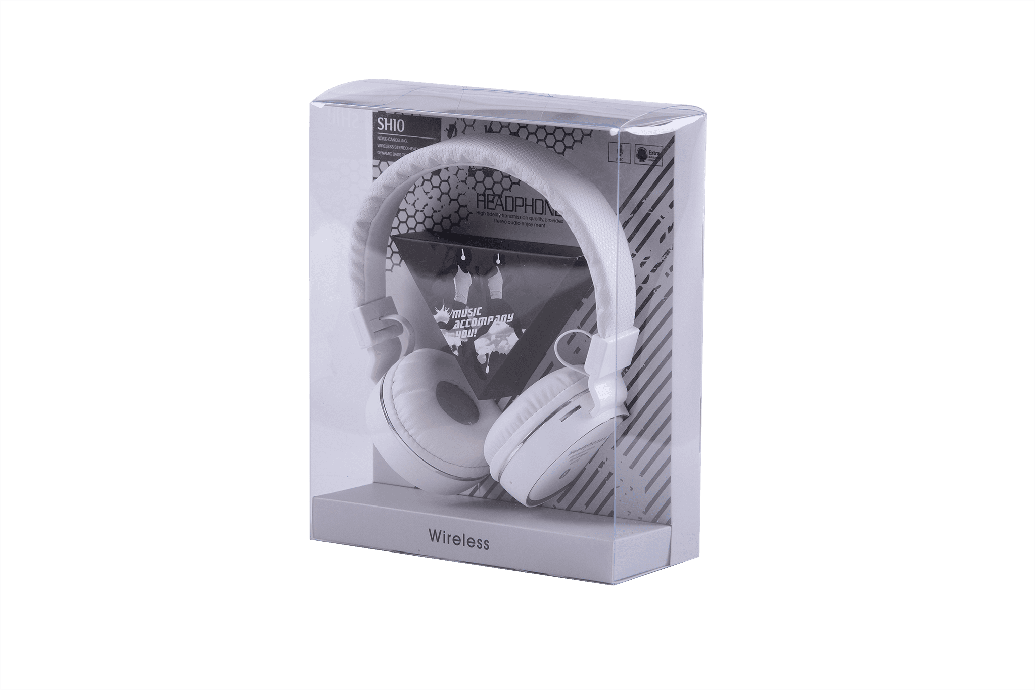 Bluetooth slušalice white
