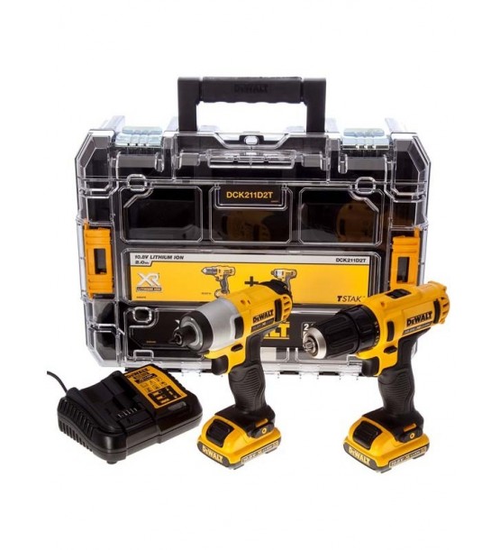 DCK211D2T DEWALT SET AKUMULATORSKIH ALATA