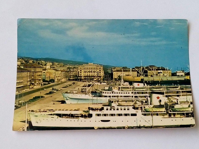 Rijeka Luka - Hrvatska - Veliki Brodovi - 1966.g