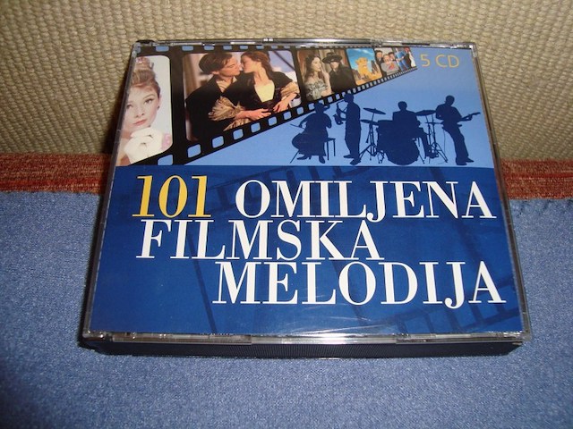 101 Omiljena Filmska Melodija (5 CD-set)