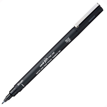 Kaligrafski marker brush BR-200 Crni Uni