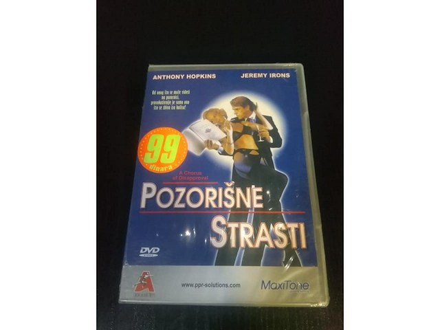 Pozorišne strasti / Anthony Hopkins, Jeremy Irons NOVO!