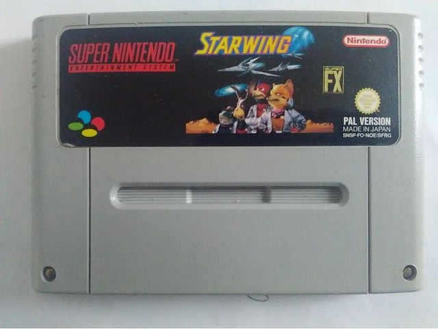 nintendo snes k starwing isprsa slika