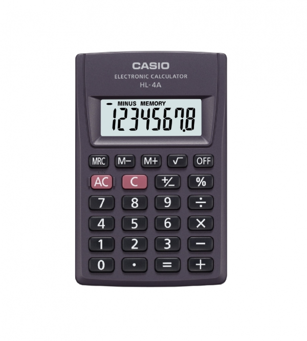 CASIO Kalkulator džepni HL-4A
