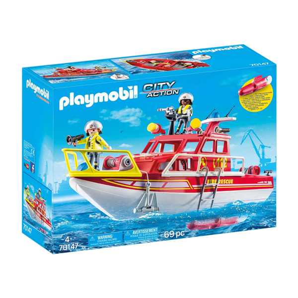 Playmobil Vatrogasni brod
