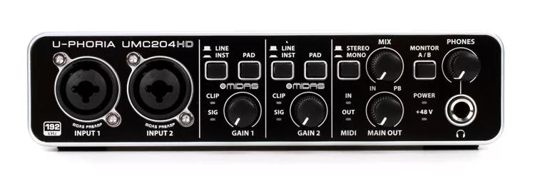 Behringer UMC204HD USB Zvučna kartica