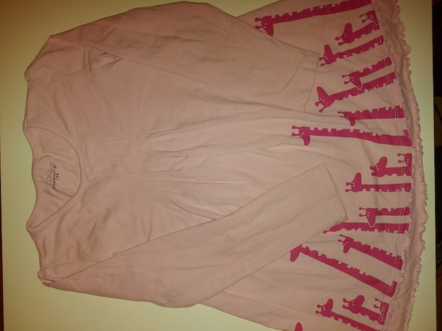 Roze tunika- bluzica vel 122
