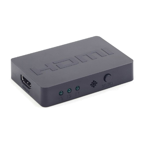 Switch Gembird DSW-HDMI-34, 3 HDMI Port-a