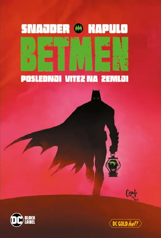 Čarobna knjiga DC GOLD HOT 6: Betmen: Poslednji vitez na Zemlji