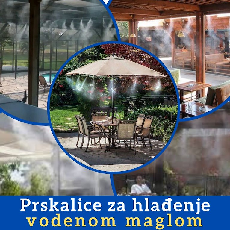 Sistem za hlađenje vodenom maglom – Cooling system (Prskalice za vodenu maglu)