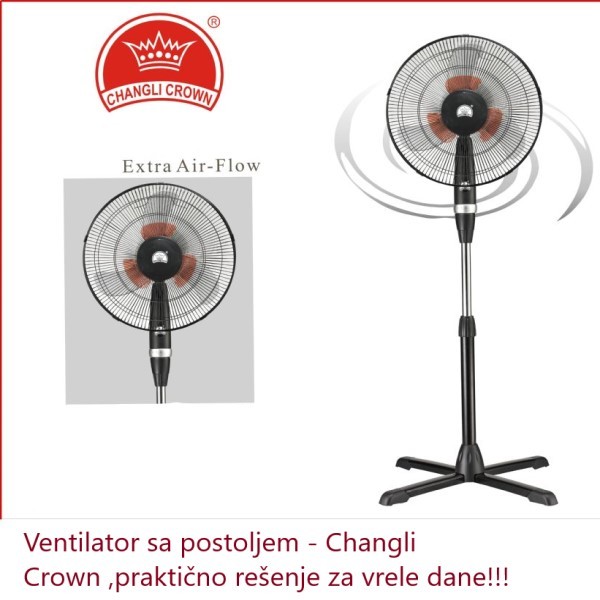Ventilator sa postoljem – Changli Crown
