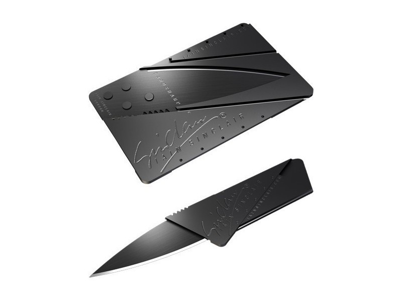 Cardsharp – Rasklopivi nož u veličini kreditne kartice (2 za 750din!)