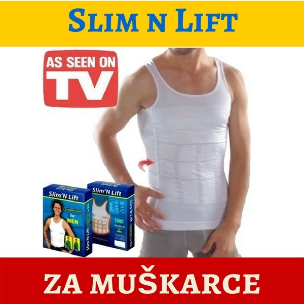 Slim n Lift – Super steznik/majica za mršavljenje za muškarce