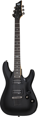 SGR by Schecter C-1 | Midnight Satin Black (MSBK) #3801