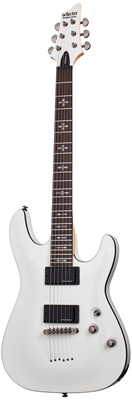 Schecter Demon-6 | Vintage White (VWHT) #3244