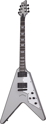 Schecter V-1 Platinum | Satin Silver #820