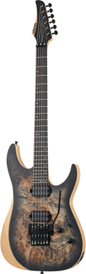 Schecter Reaper-6 FR | Satin Charcoal Burst #1503