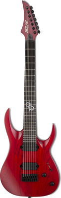 Solar Guitars A2.7TBR Trans Blood Red Matte