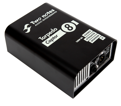 Two Notes Torpedo Captor 8 Ohms | LoadBox/Attenuator/SpeakerSim/DI Box