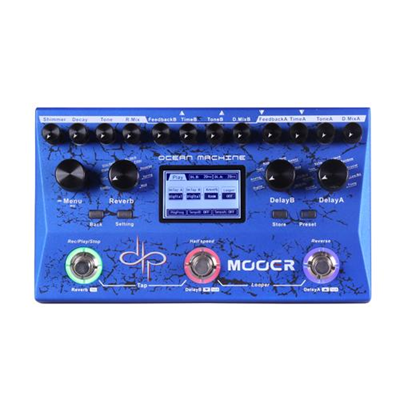 MOOER TDL3 OCEAN MACHINE | Dual Delay-Reverb Devin Townsend Signature pedala