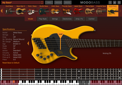 IK Multimedia Modo Bass / Virtual Bass Guitar