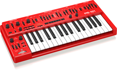 Behringer MS-101 Red | 32-Key Monophonic Analog Synthesizer