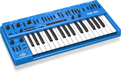 Behringer MS-101 Blue | 32-Key Monophonic Analog Synthesizer
