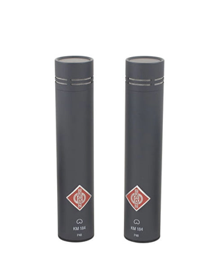 Neumann KM 184 Stereo set - crni